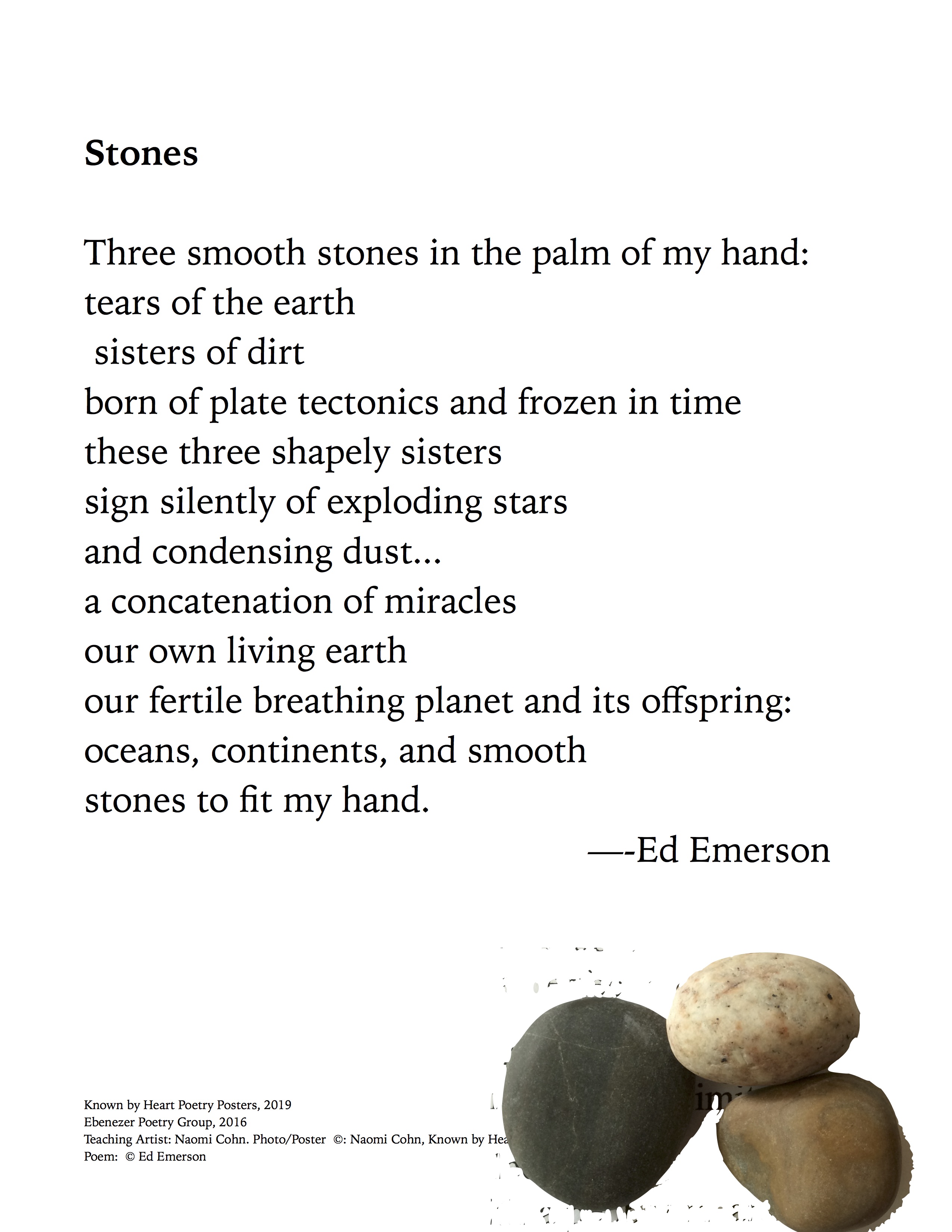 Poetry Posters – Naomi Cohn